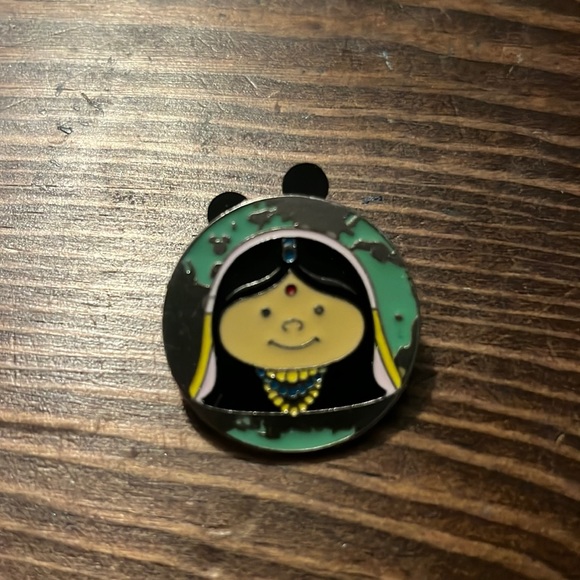Disney | Accessories | Disney Its A Small World India Pin | Poshmark